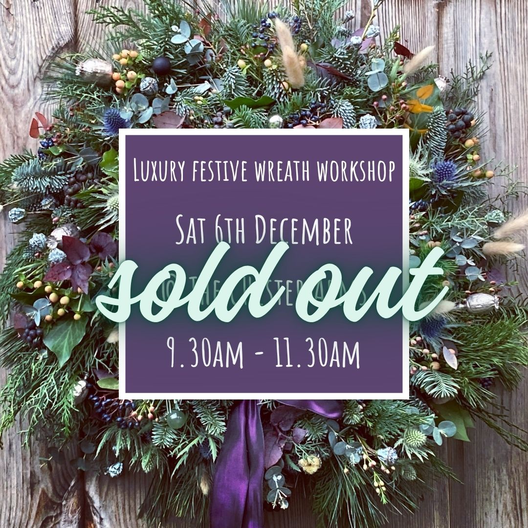 sold out - Christmas wreath workshop - Sat 6 December @ The Chester Arms - Bicycle BloomsBicycle ...